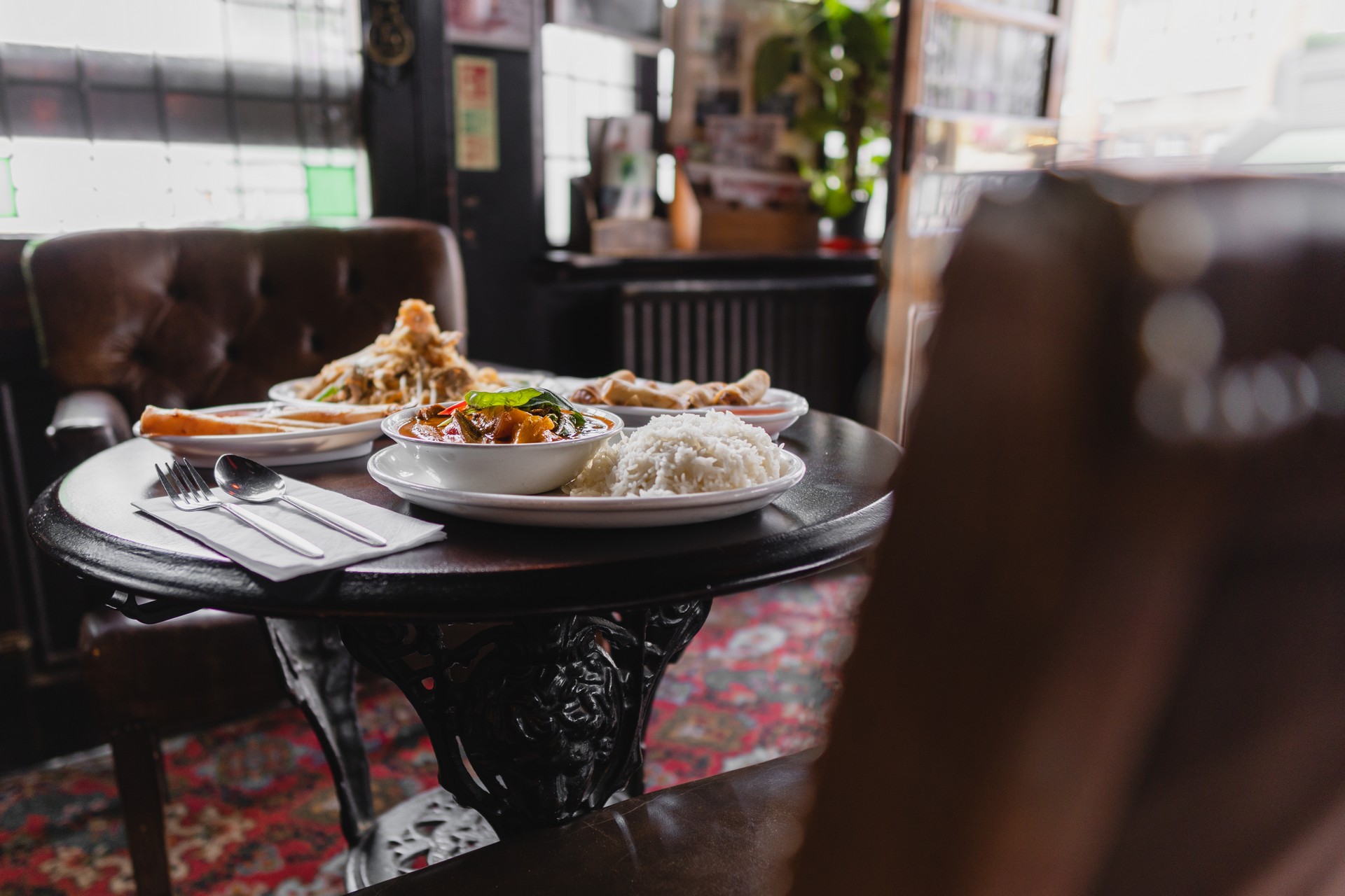 Food at The Churchill Arms Pub & Restaurant, Kensington